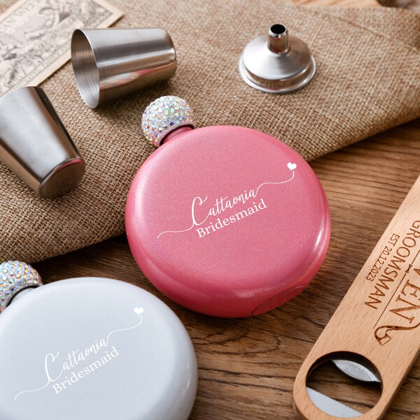 Personalized Flask - Etsy