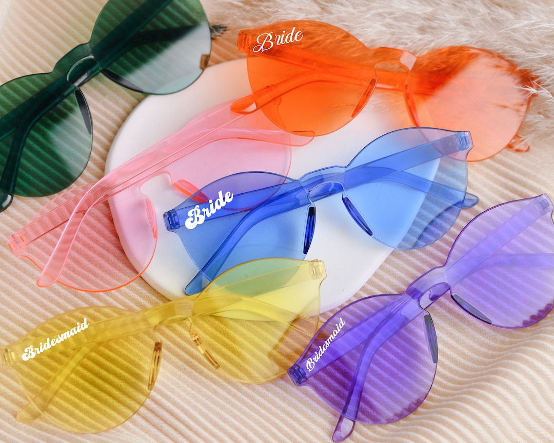 Personalized Sunglasses for Bachelorette Parties,stylish Party ...