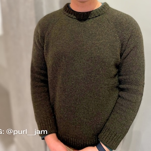 Sweater Knitting Pattern | the Staple Sweater | Made-to-measure ...