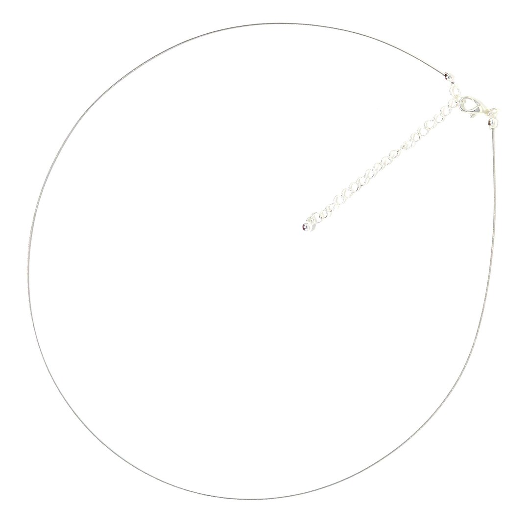 Blue Moon Manor House Thin Wire Metal Necklace - 0.5mm - 20 Inches ...