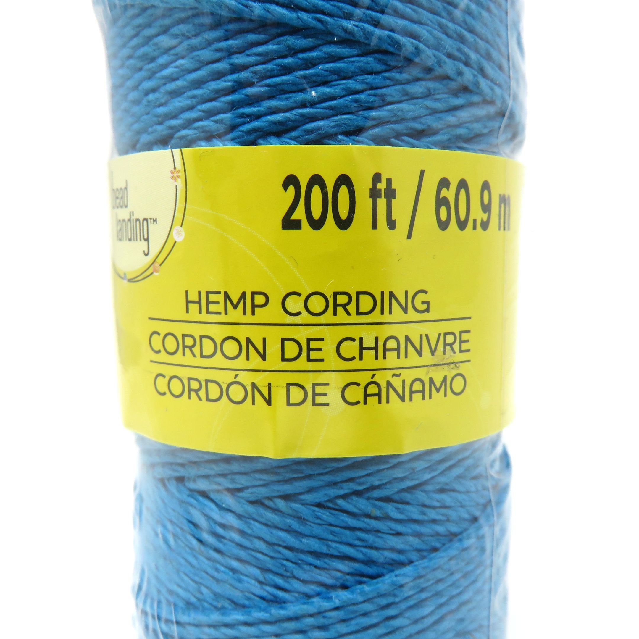 Purple, Red and Turquoise Blue Hemp Cording 200ft Choose Color - Etsy