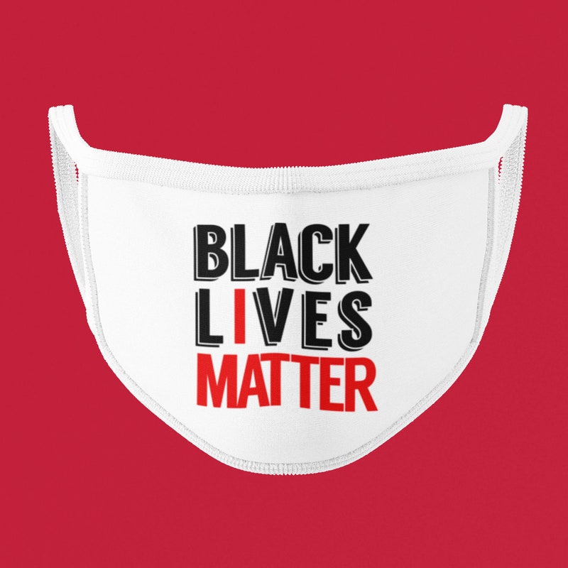 Black Lives Matter Mask - Etsy