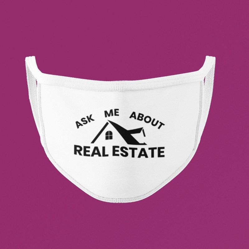 Realtor Mask - Etsy