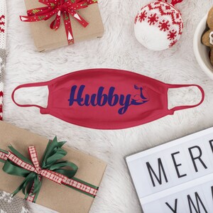 Hubby Face Mask, Face Mask for Husband, Gift for Him, Husband Face Mask ...