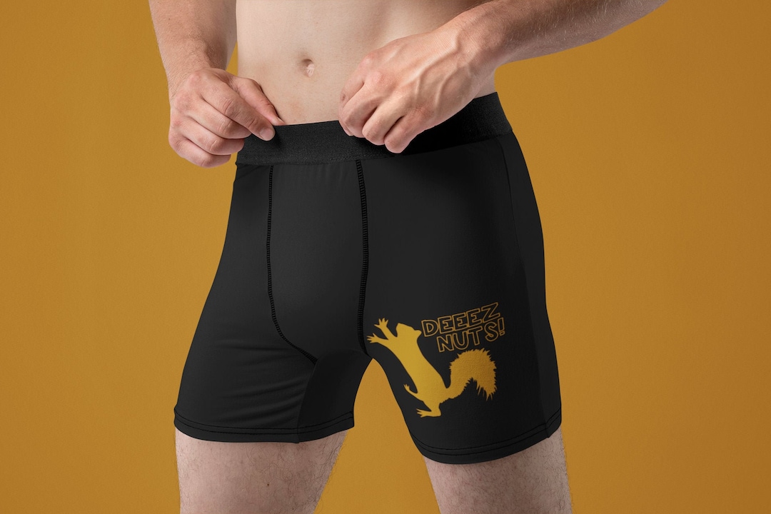 Deez Nuts Mens Boxer Briefs, Dirty Adult Boxers, Sexy Gift for Him ...