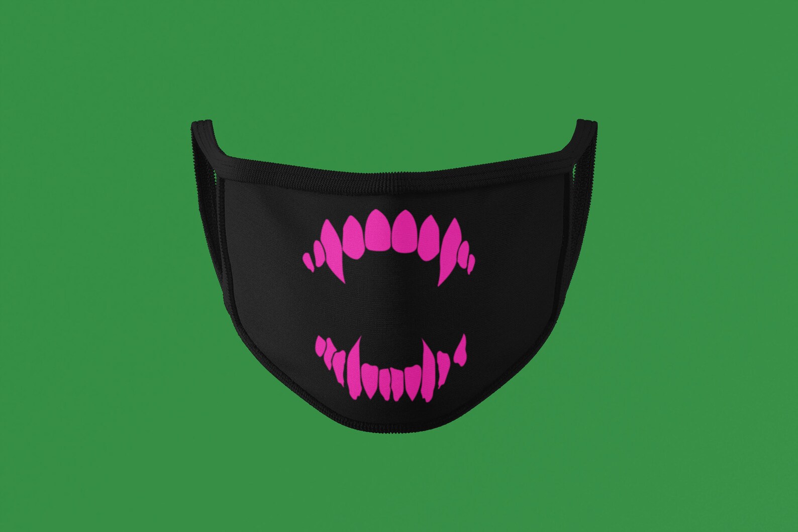 Fangs Face Mask Werewolf Face Mask Breathable Face Mask | Etsy