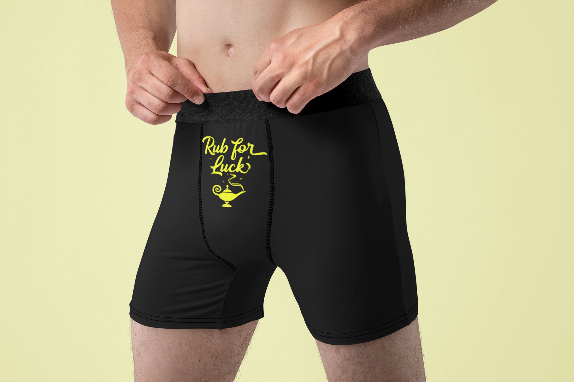 Rub for Luck Mens Boxers Sexy Adult Boxers Dirty Boxer - Etsy