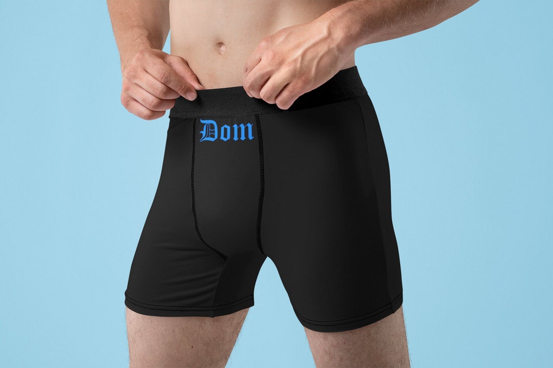 DOM Boxer Briefs, Dom Daddy, BDSM Master Gift for Dominant Daddy, Sub ...