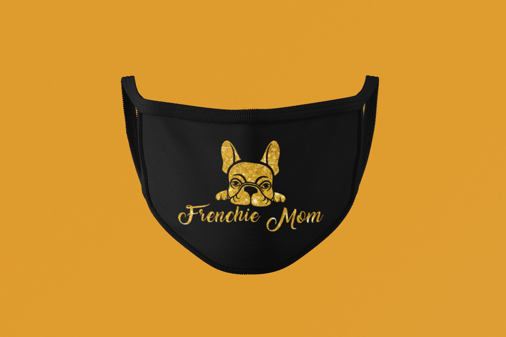 Frenchie Mom Face Mask French Bulldog Facemask Frenchie | Etsy