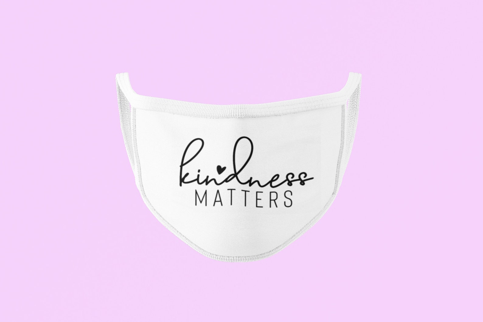 Kindness Matters Face Mask Be Kind Face Mask USA Made - Etsy