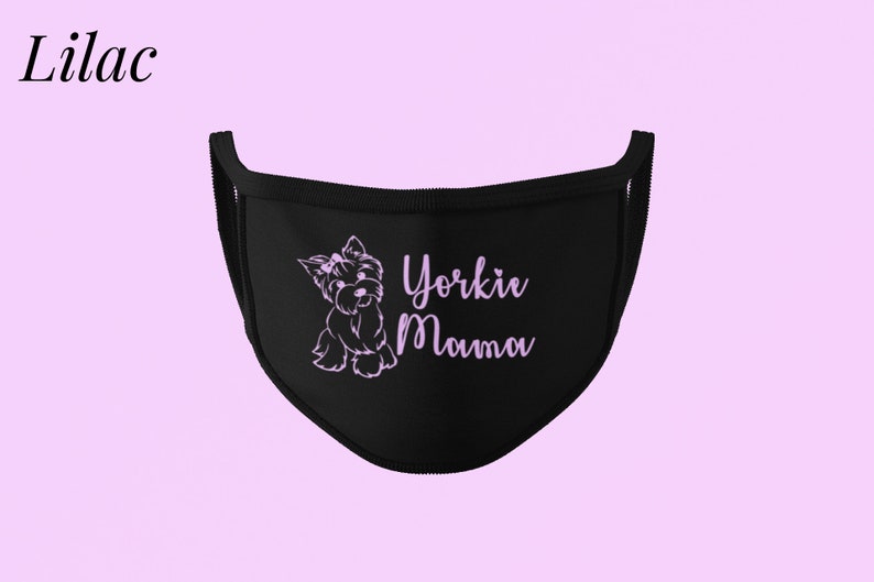 Yorkie Mom Face Mask Yorkie Mama Face Mask Yorkie Lovers | Etsy