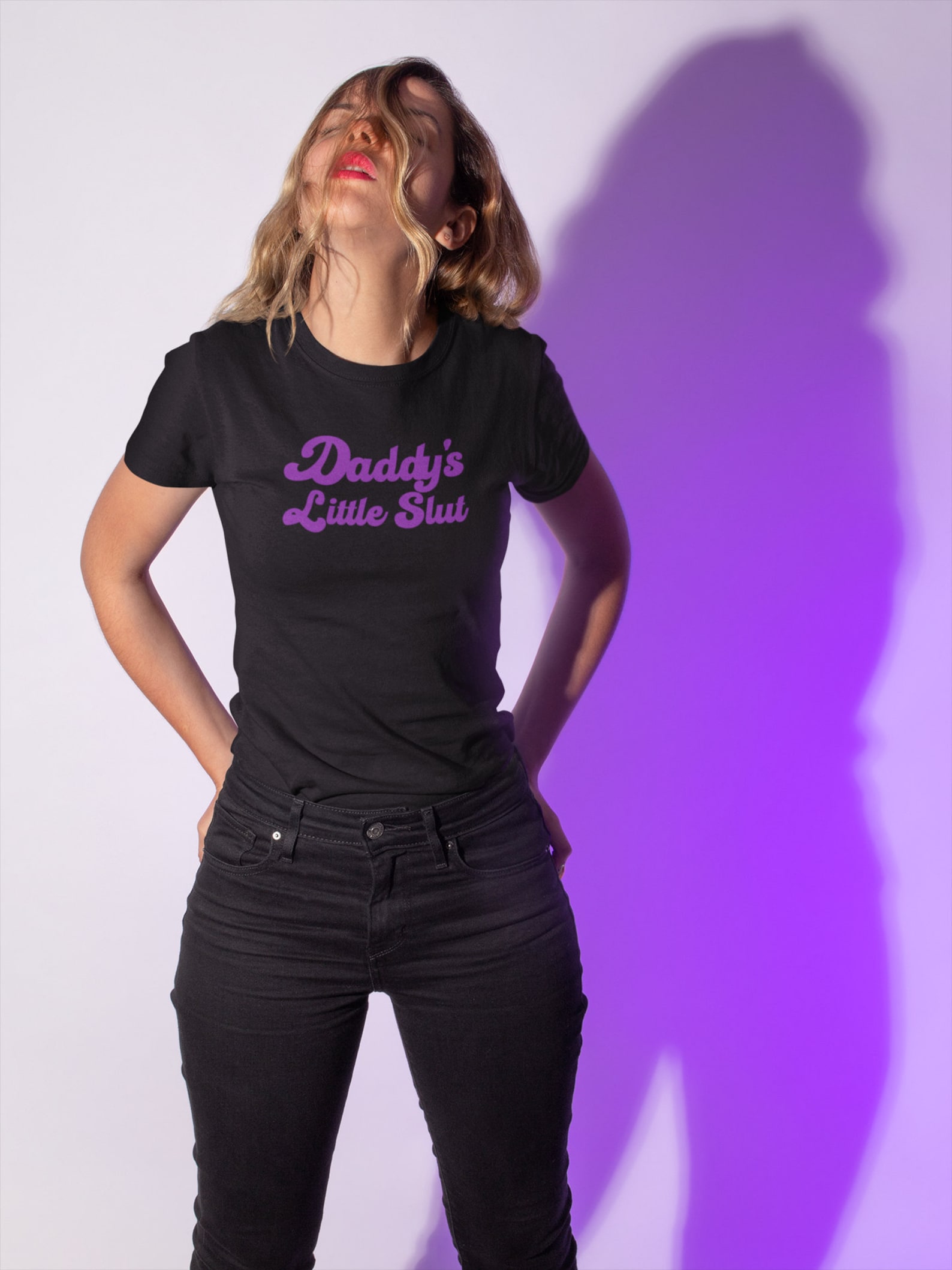 Daddys Little Slut Shirt Daddy's Lil Fuck Toy BDSM Dom - Etsy