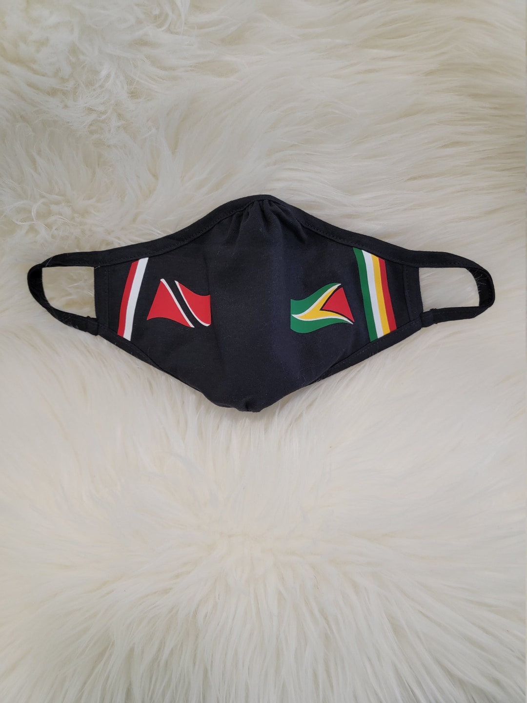 Trinidad and Tobago Face Mask, Jamaican Flag Face Mask, Trini Face Mask ...