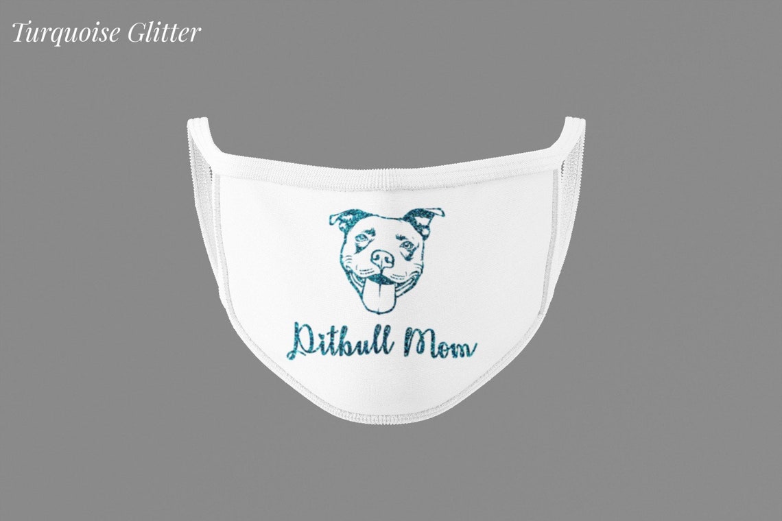 Pitbull Mom Face Mask Pit Mom Face Mask Breathable Washable - Etsy