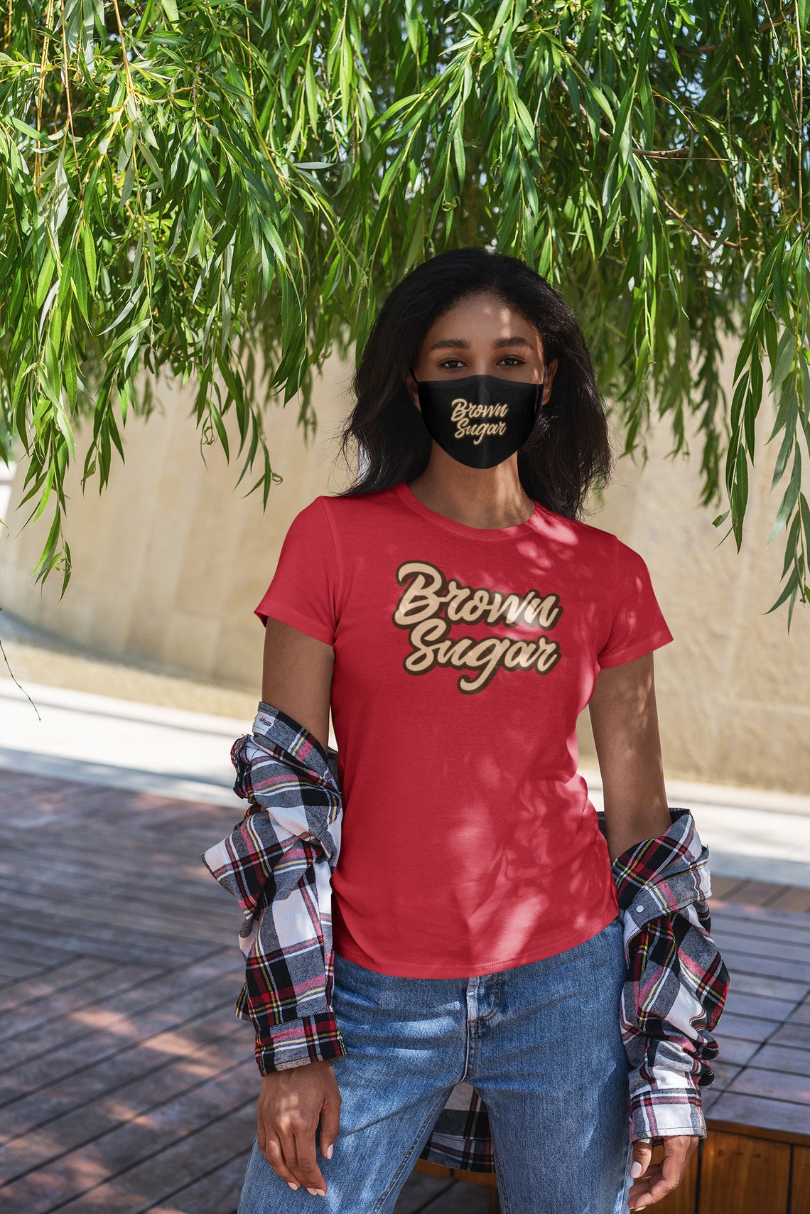 Brown Sugar Face Mask Brown Sugar Face Cover Dust Mask | Etsy