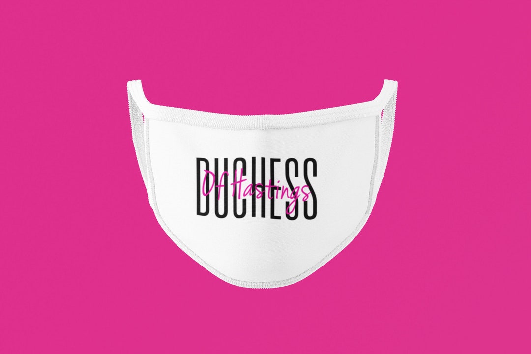 DUCHESS OF HASTINGS Face Mask, Bridgerton Face Mask, Duke of Hastings ...