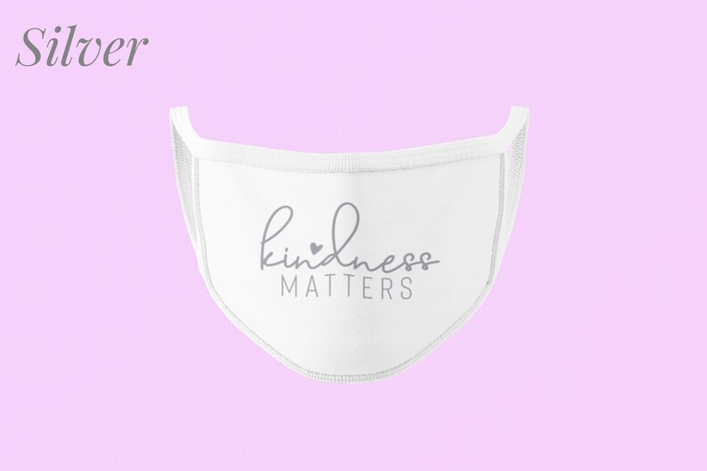 Kindness Matters Face Mask Be Kind Face Mask USA Made - Etsy