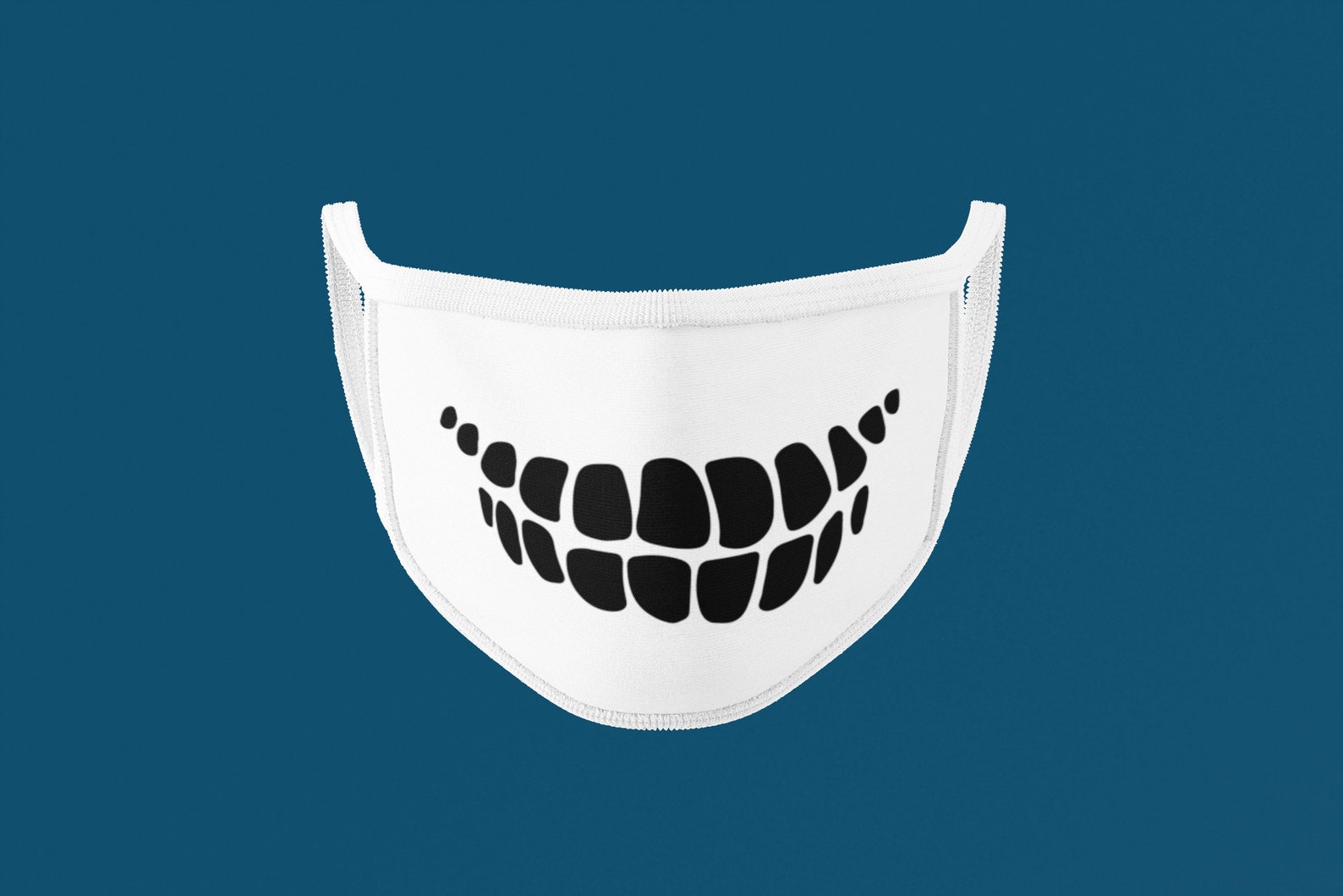 Teeth Face Mask Washable Face Mask Funny Mouth Face Mask - Etsy