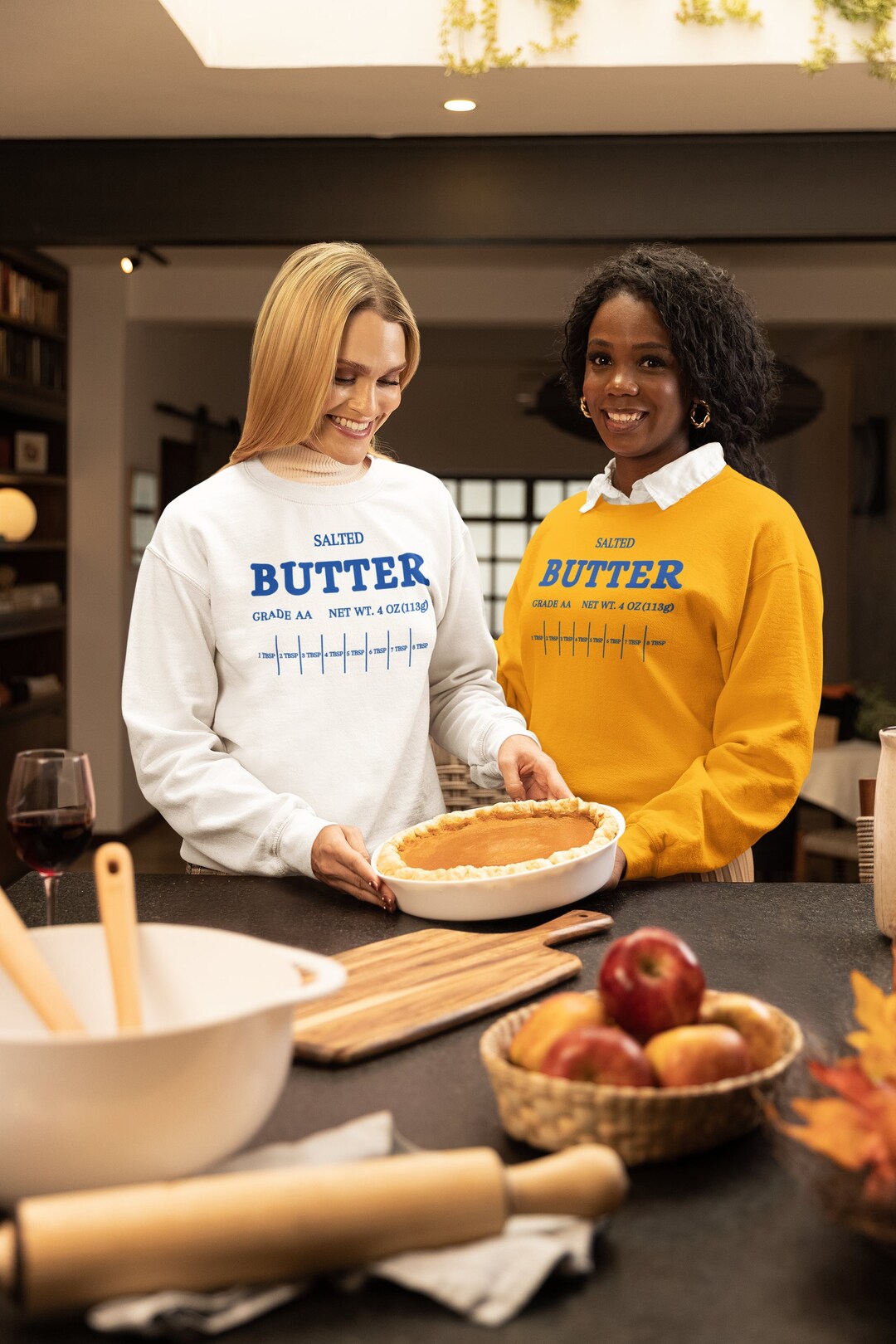 Butter Sweatshirt, Funny Baking Sweatshirt, Pastry Chef Gift, Salted ...