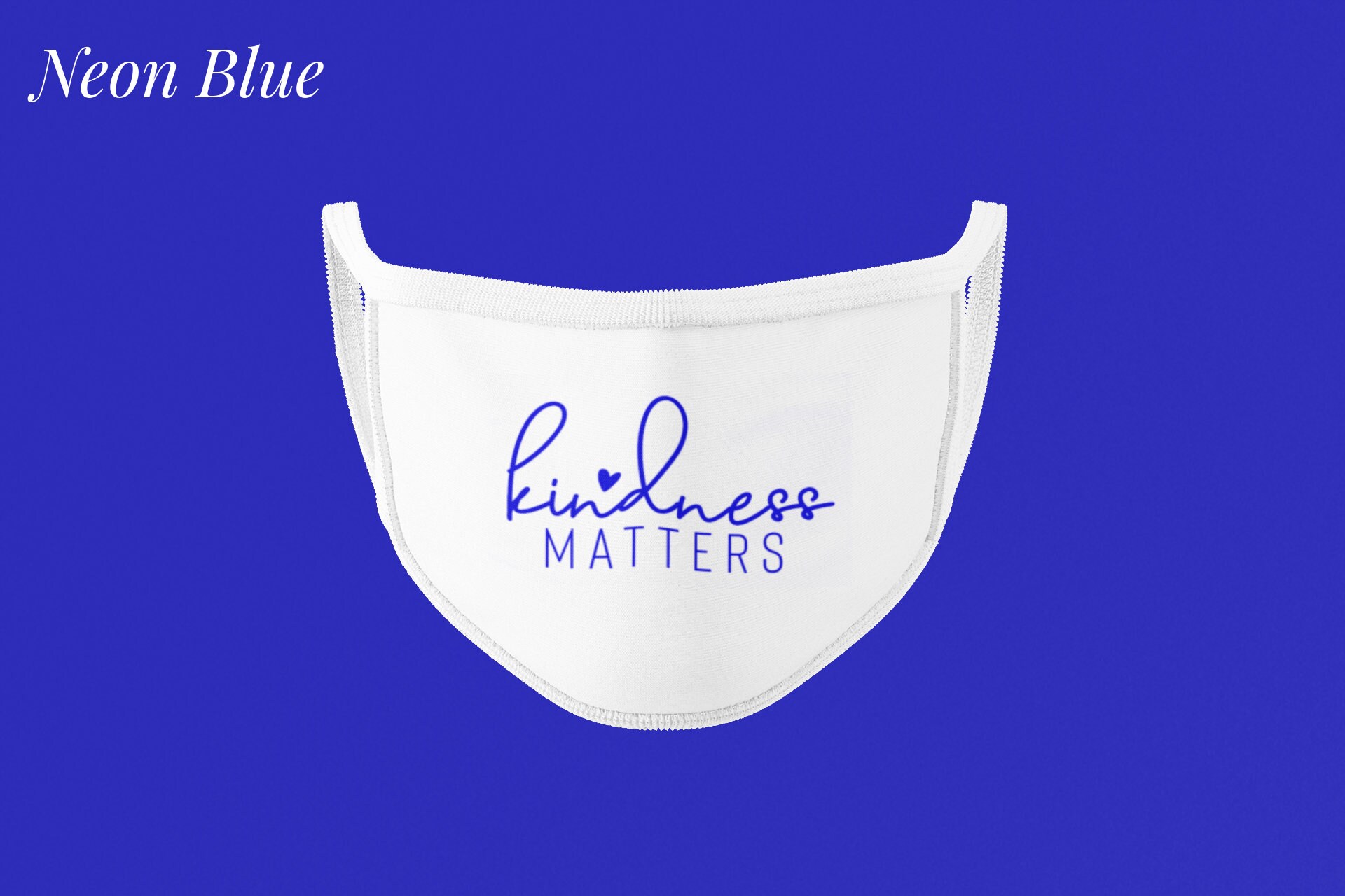 Kindness Matters Face Mask Be Kind Face Mask USA Made | Etsy