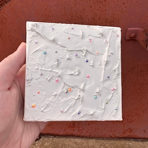 Minimalist Sequin Wall Art Decor,3d Painting, Textured Painting ...