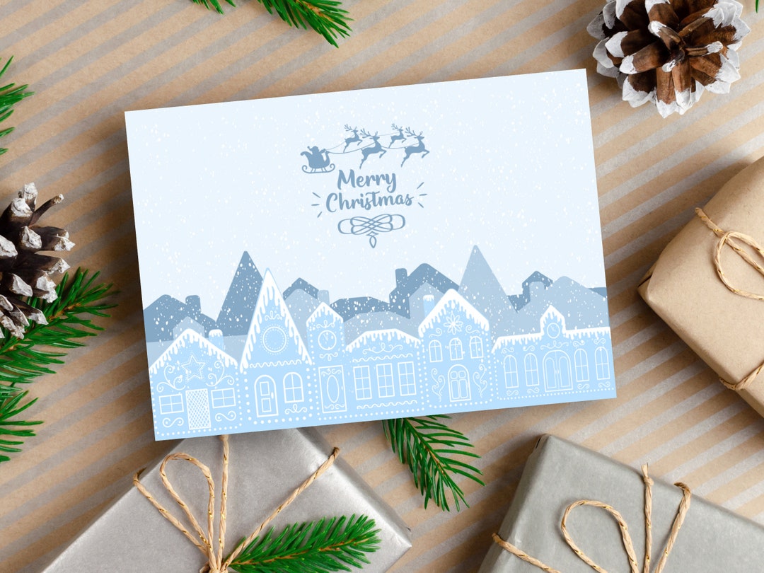 Winter Wonderland Card - Etsy