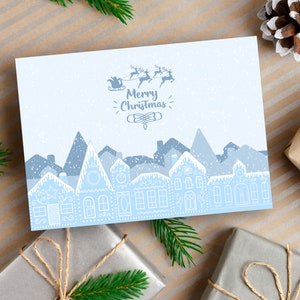 Winter Wonderland Card - Etsy