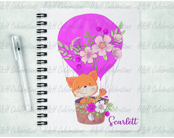 Hot Air Balloon Notepad - Etsy