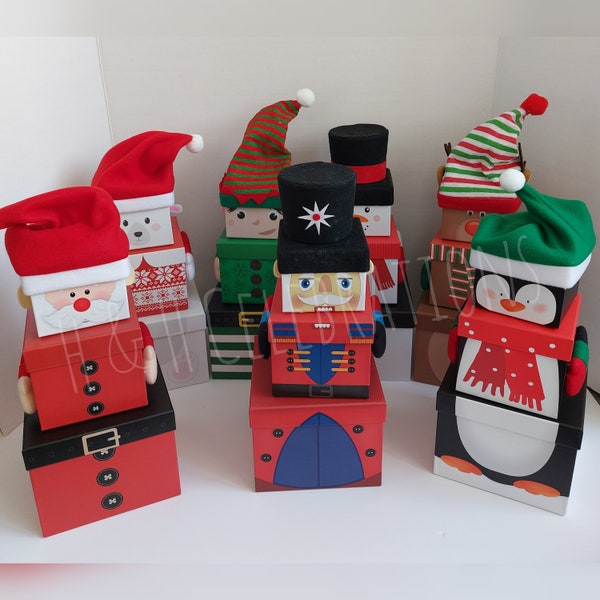 Stacking Gift Boxes - Etsy
