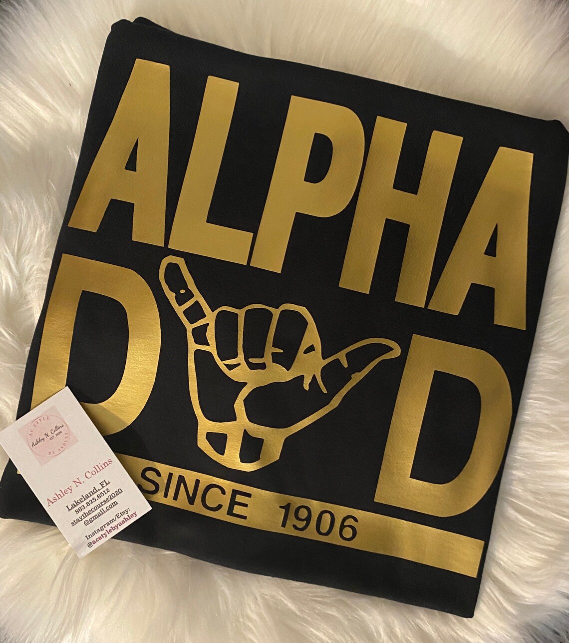 Alpha Dad A Phi A T-shirt | Etsy