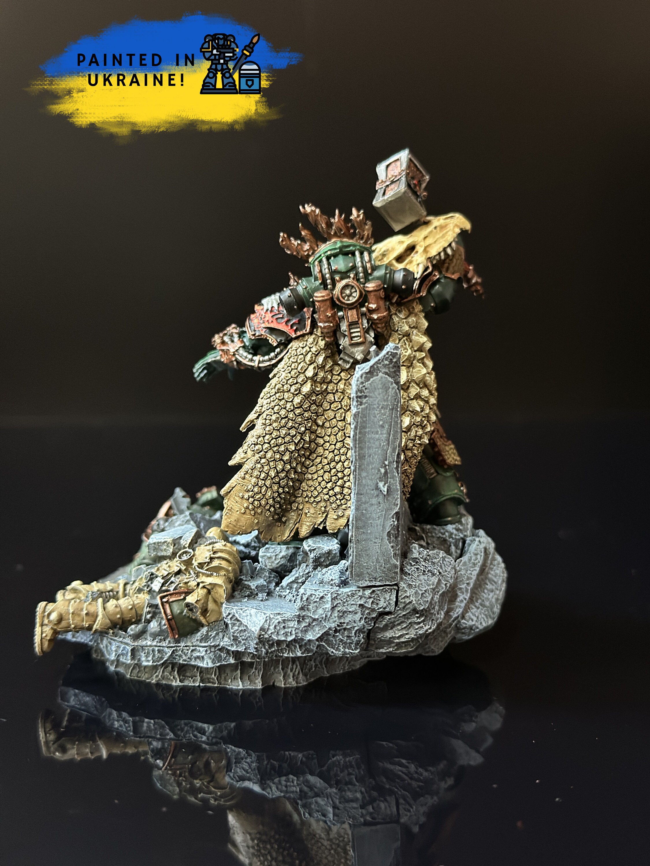 Vulkan, Primarch of the Salamanders Legion - Etsy