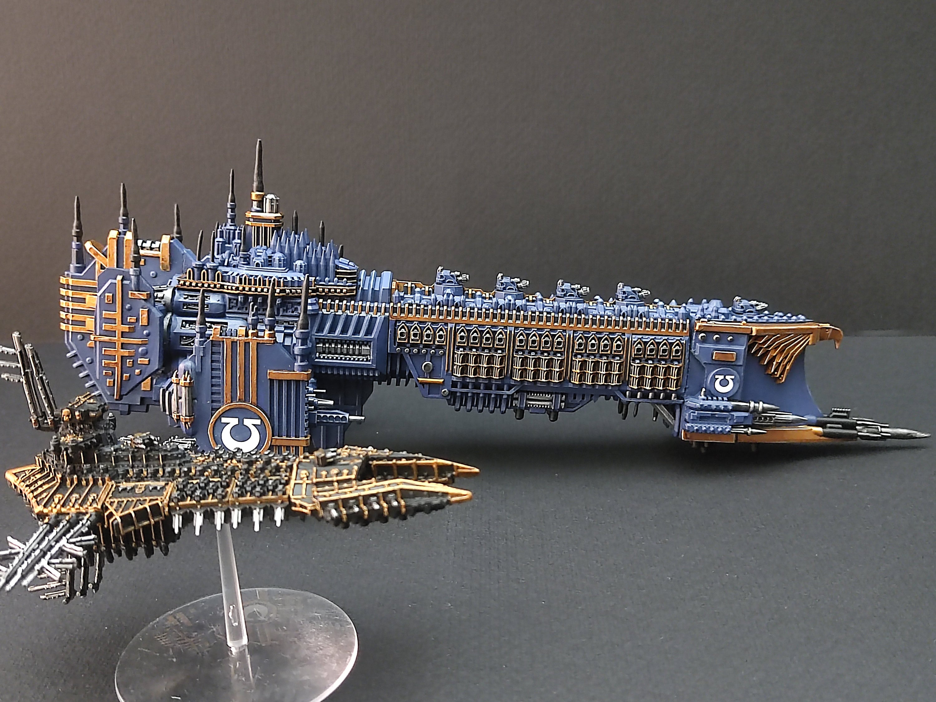 Ultramarines Gloriana Class Battleship Macragges - Etsy Australia