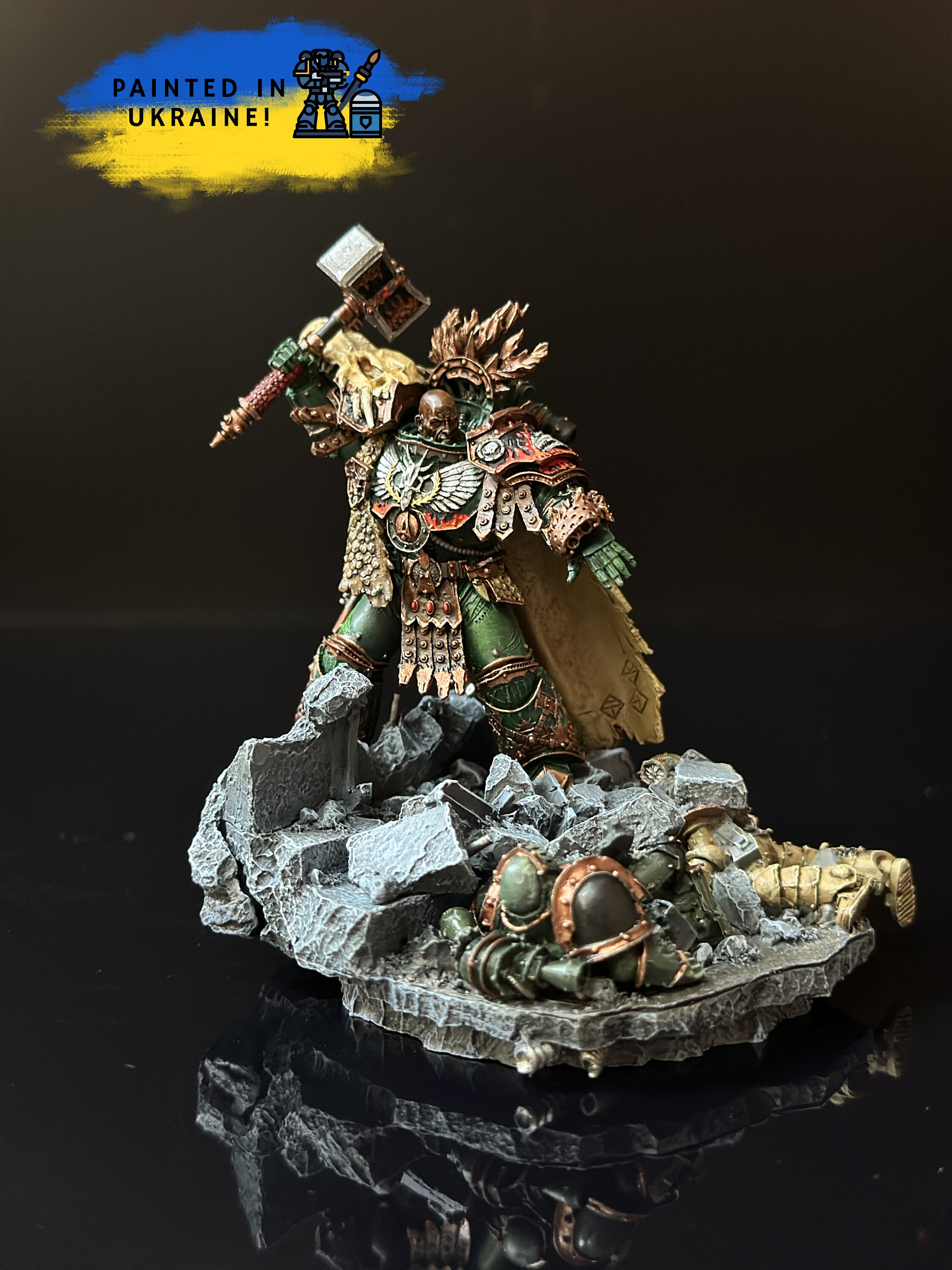 Vulkan, Primarch of the Salamanders Legion - Etsy