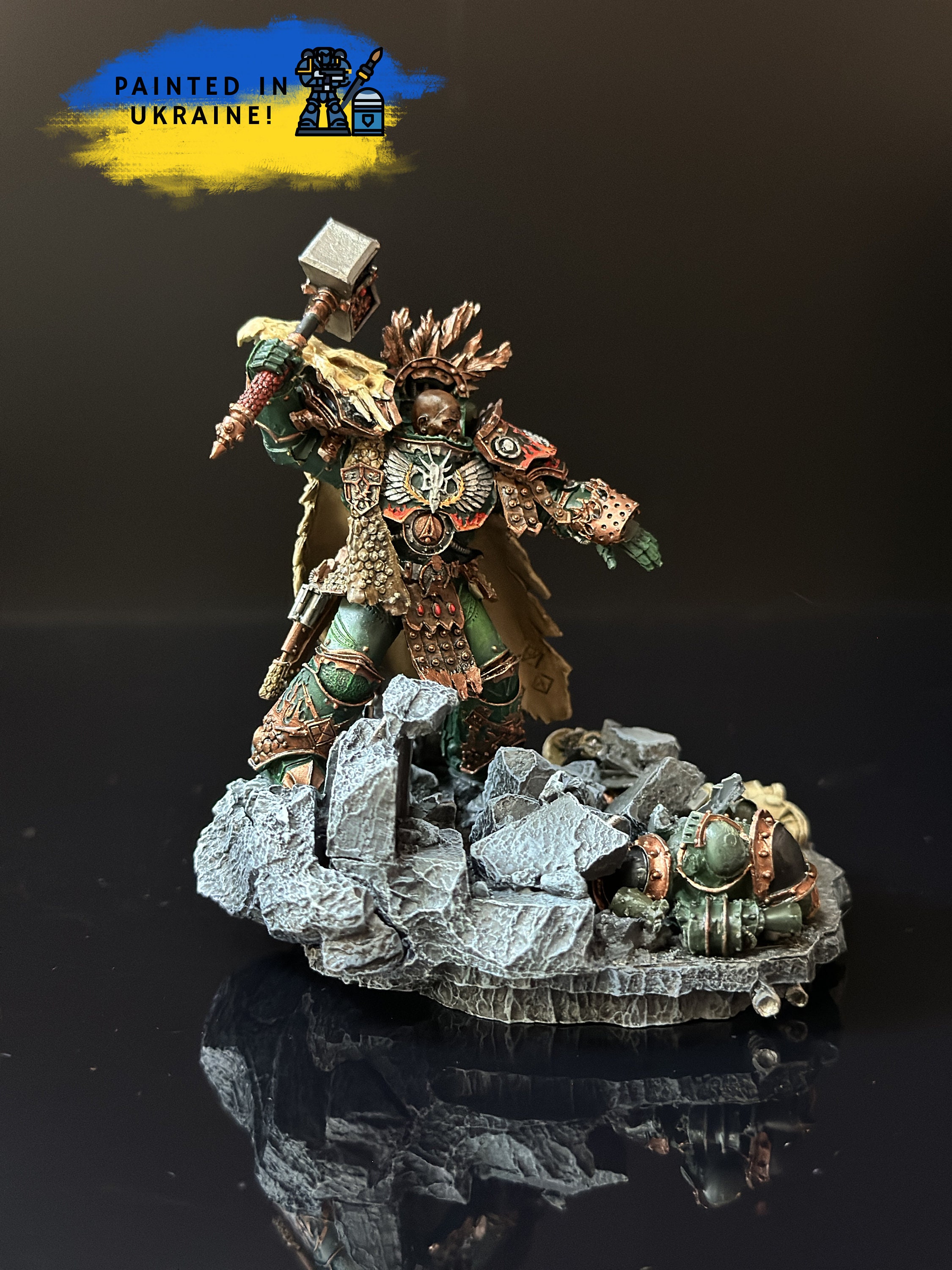 Vulkan, Primarch of the Salamanders Legion - Etsy