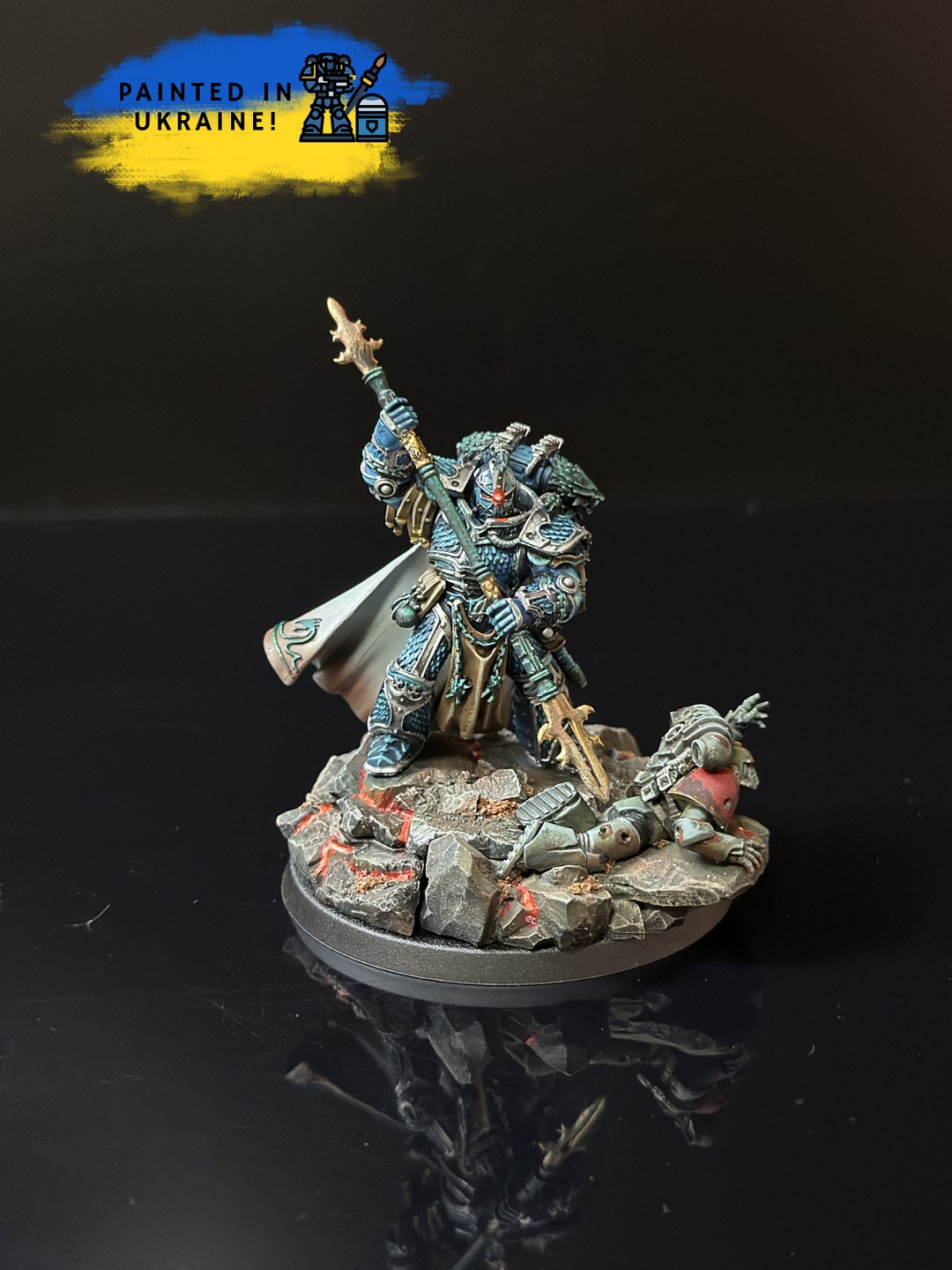 Alpharius – Primarch of the Alpha Legion - Etsy