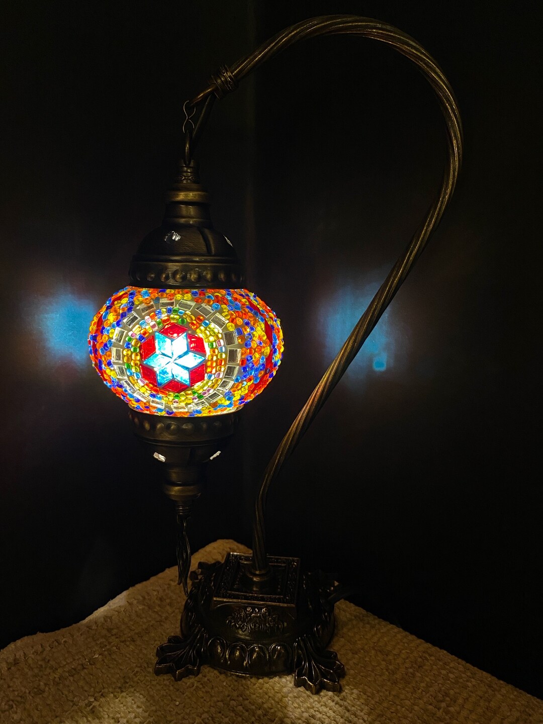 Traditional Turkish Lighting, Authentic Table Lighting Design, Standing ...
