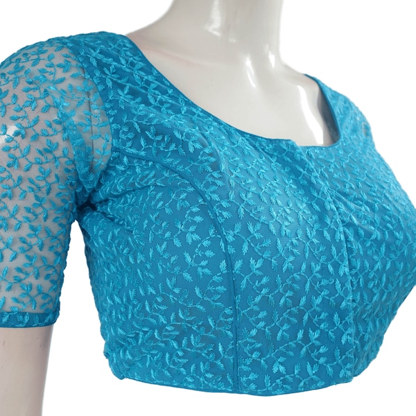 Sky Blue Blouse - Etsy