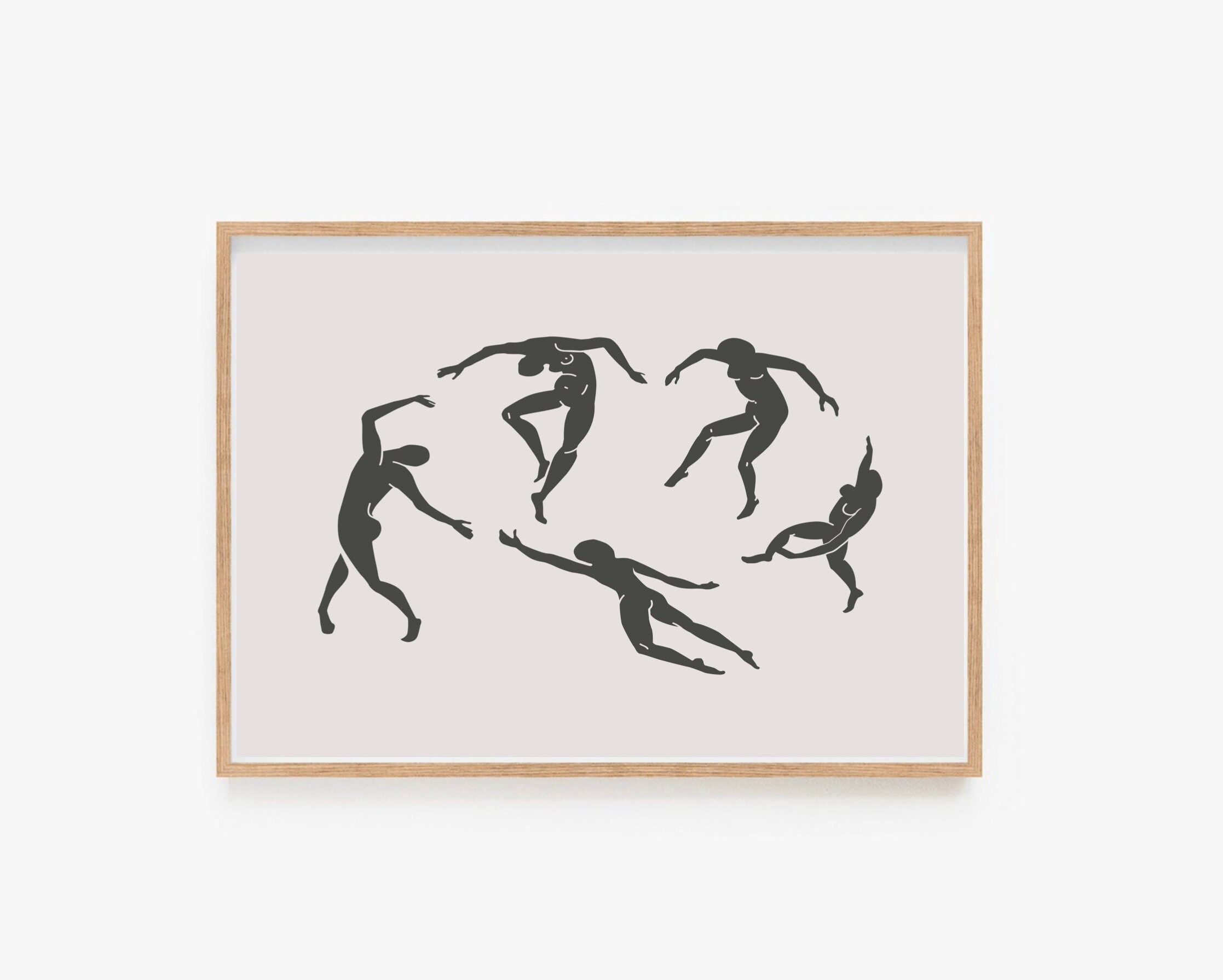 Henri Matisse Dance, Silhouette of a Woman, Papiers Découpés Art ...