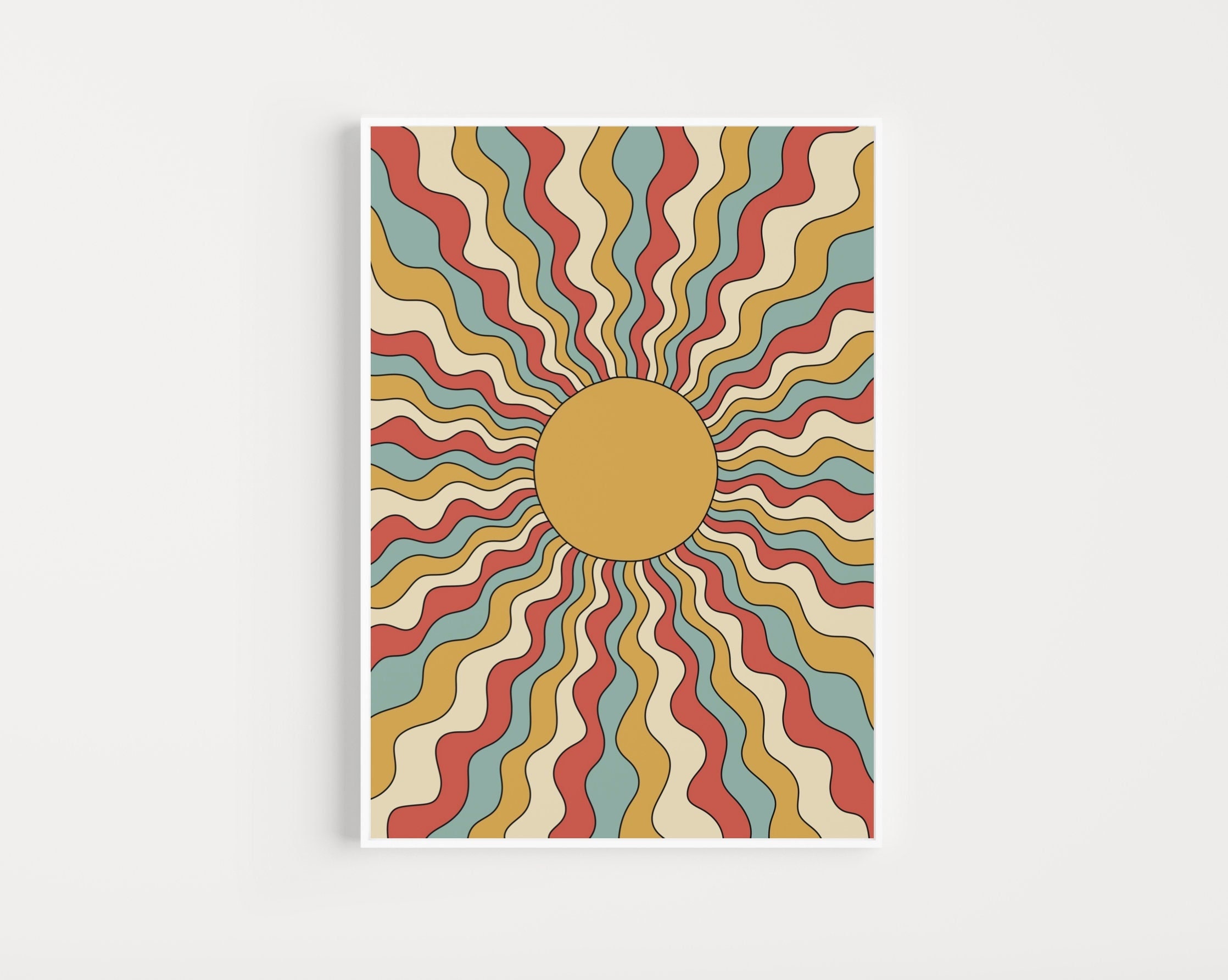 Psychedelic Sun Drawings