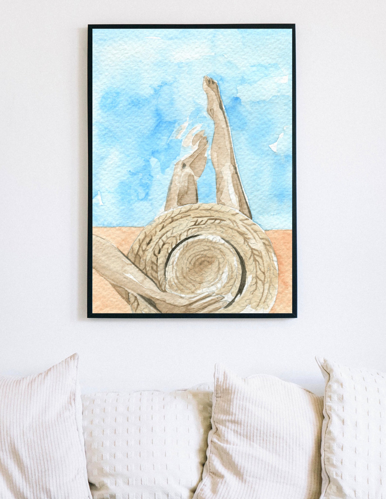 Woman by the pool poster Swimming pool print Pool day print | Etsy