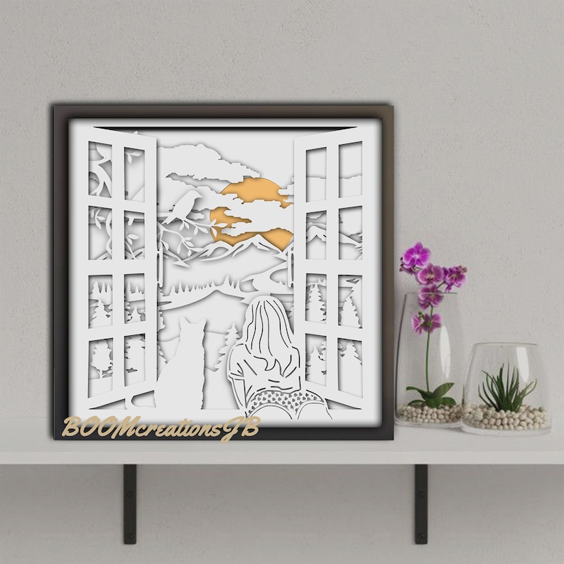 Shadow Box Svg | Etsy