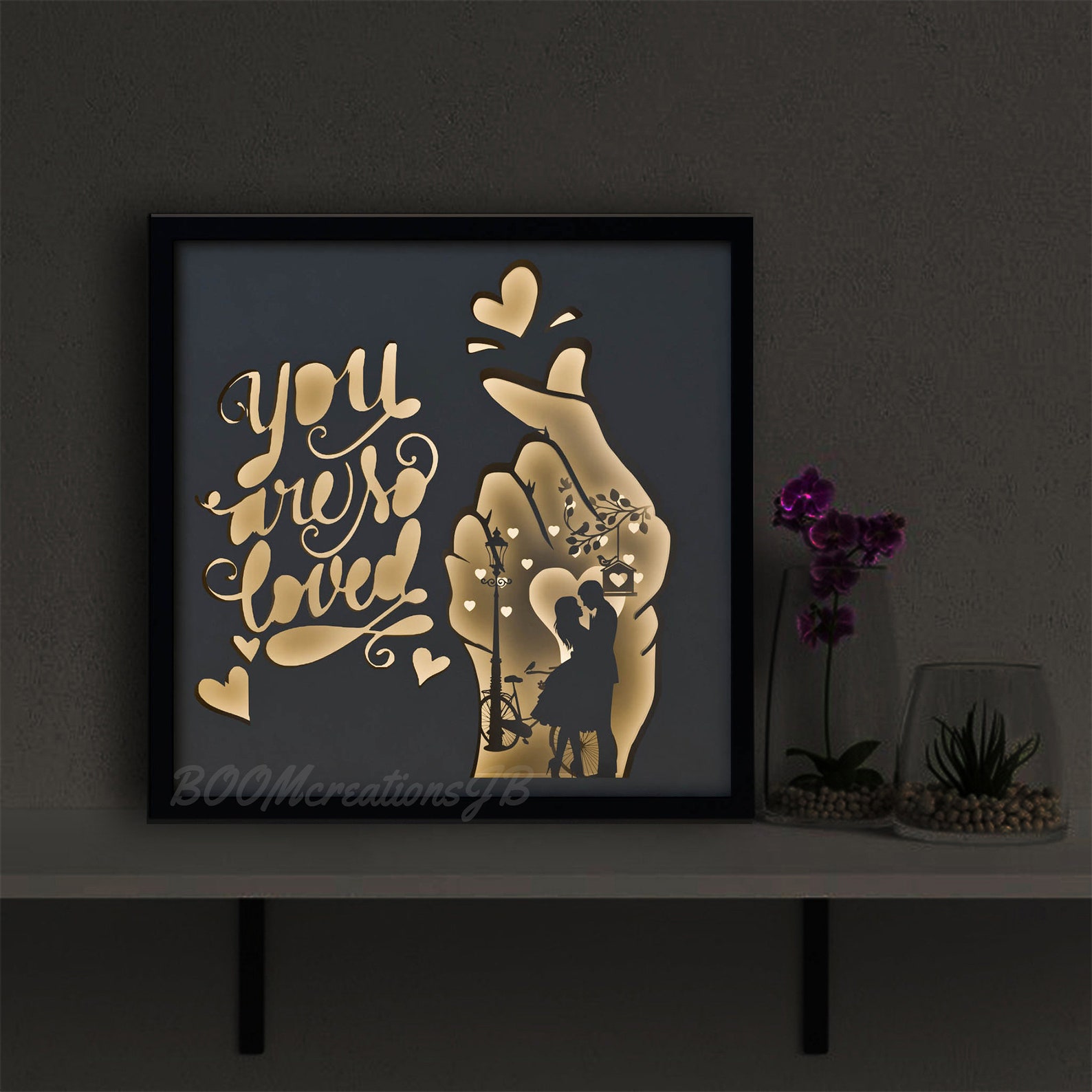 Shadow Box Svg - Etsy