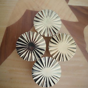 Super Shiny Gold or Silver Sun Ray Inspired Art Deco Design | Etsy