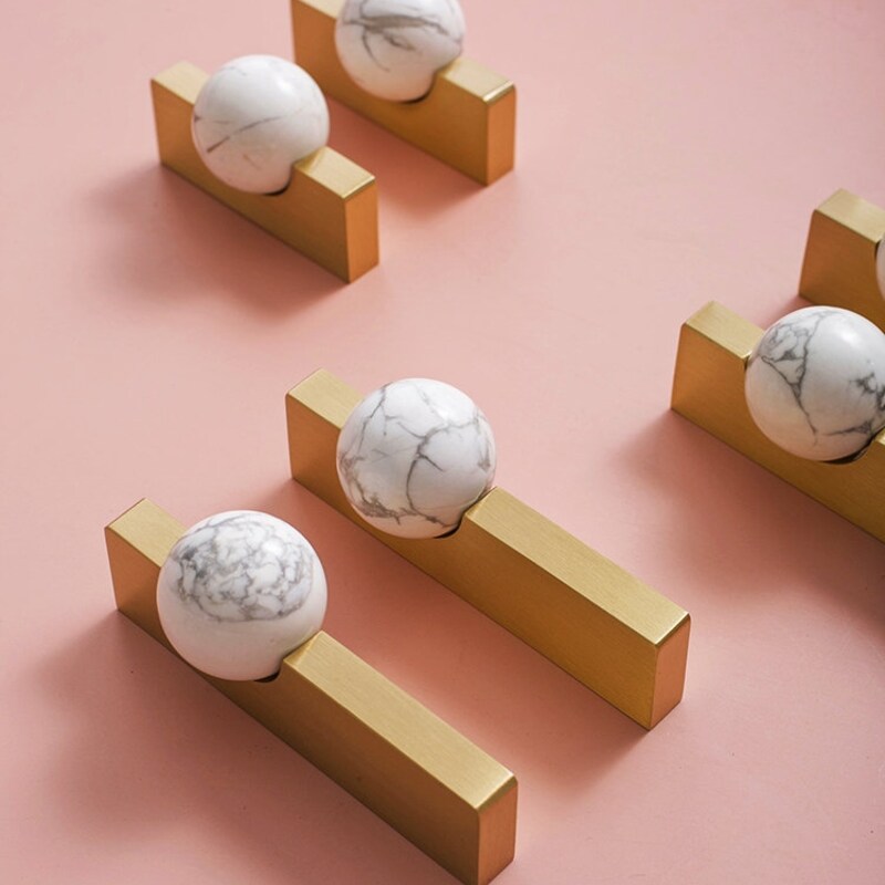 Marble Pulls - Etsy
