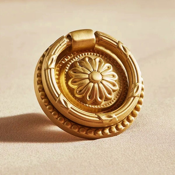 Gold Drawer Pull - Etsy