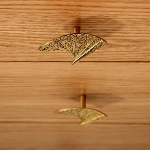 Bronze Fan Pull - Etsy