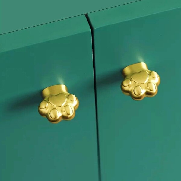 Drawer Knob Cat - Etsy