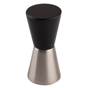 Classic Cone Shaped Silver or Black Nickel Drawer Handle/cone Cabinet ...