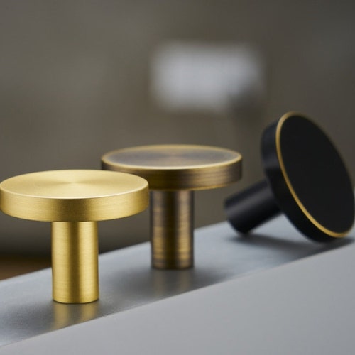 Furniture Drawer Handle Cabinet Gold Pull Closet Door Pull - Etsy