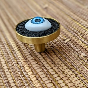 Unique Glass Eye Drawer Pull/eyeball Drawer Handle/glass Eye Drawer ...
